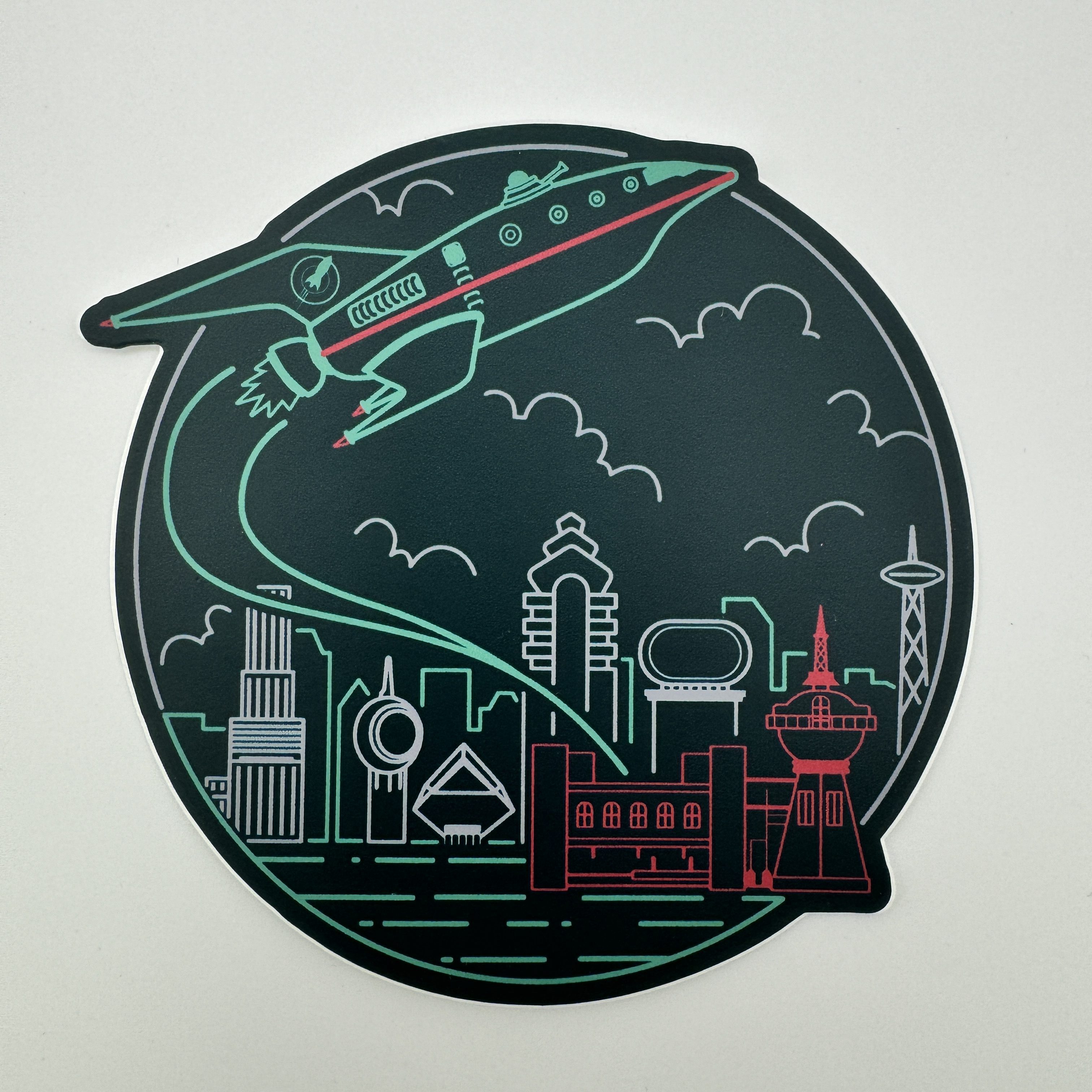 Express Delivery vinyl decal - TeeMinus24.com